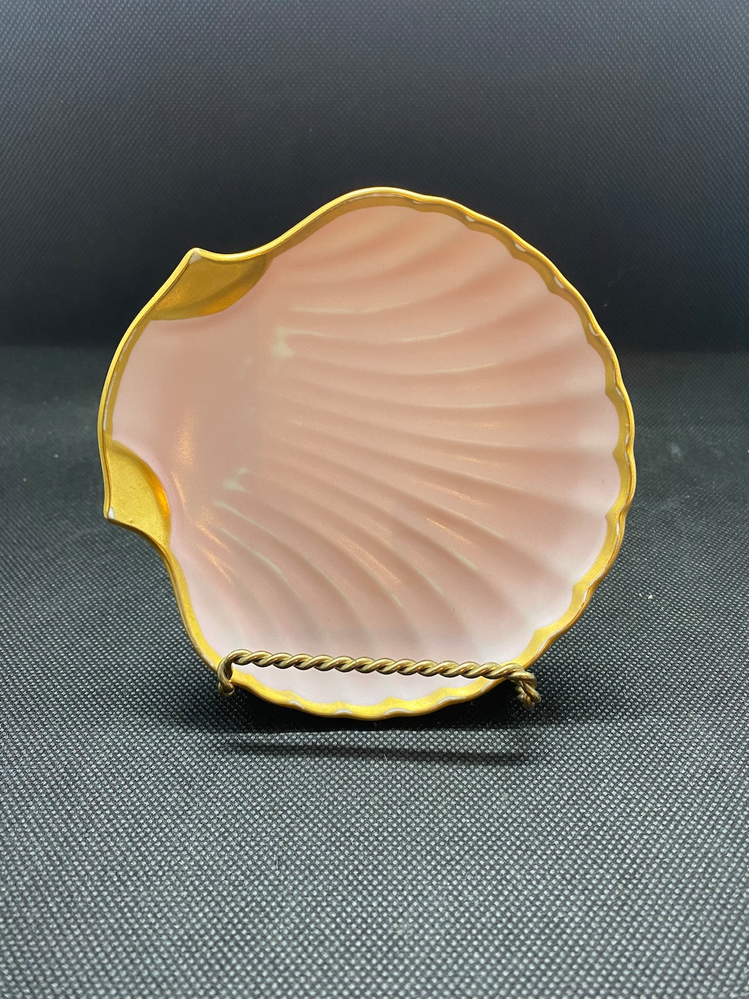 Seashell Tray Signed by Fran Noble - Etsy