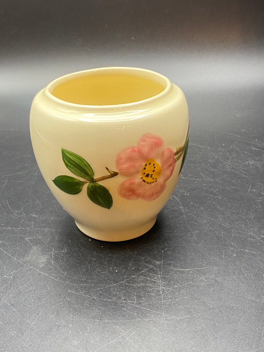 Franciscan Desert Rose Jam Jar - Etsy