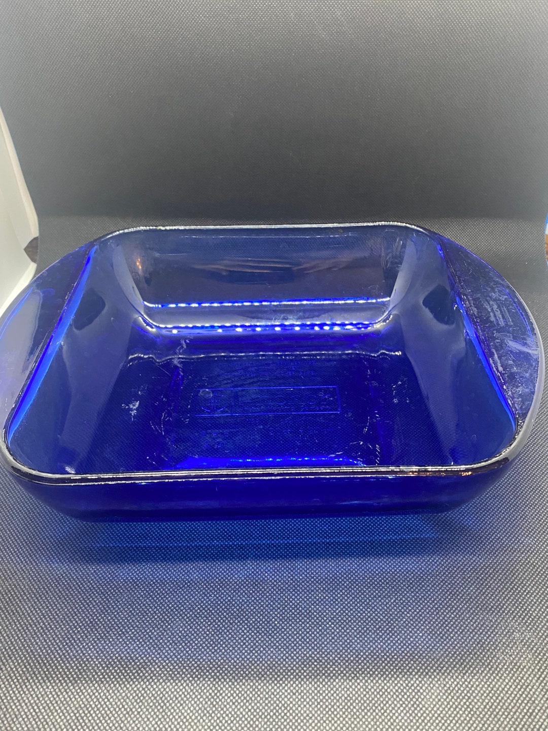 Cobalt Blue Casserole Dish 2 Qt. - Etsy