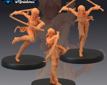 Ninja 28mm Miniatures - Etsy