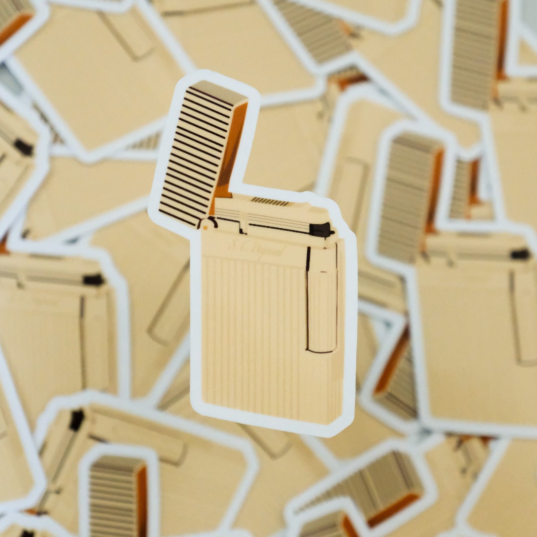 Light up Cigars Cigar Lighter Sticker - Etsy