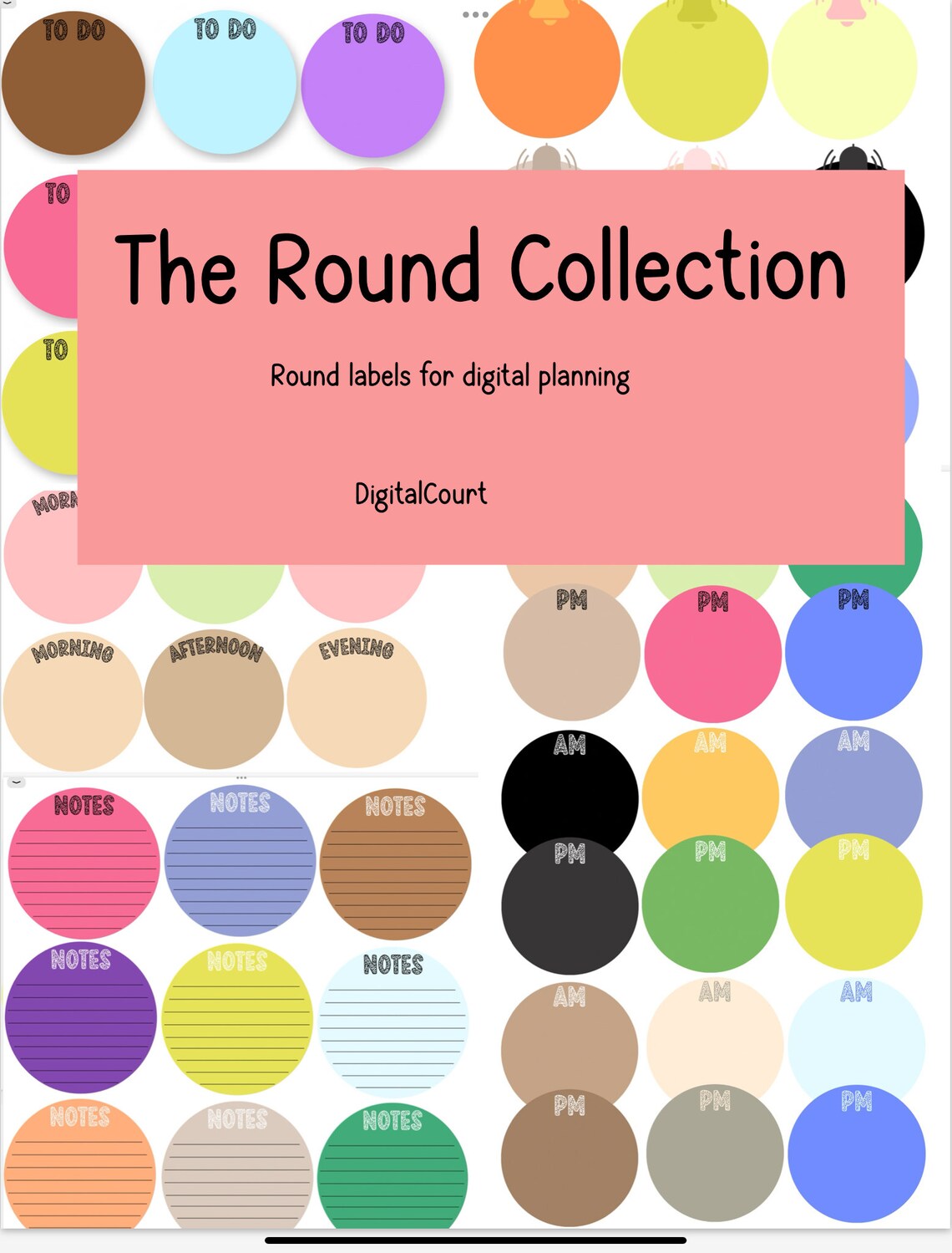 The Round Collection - Etsy