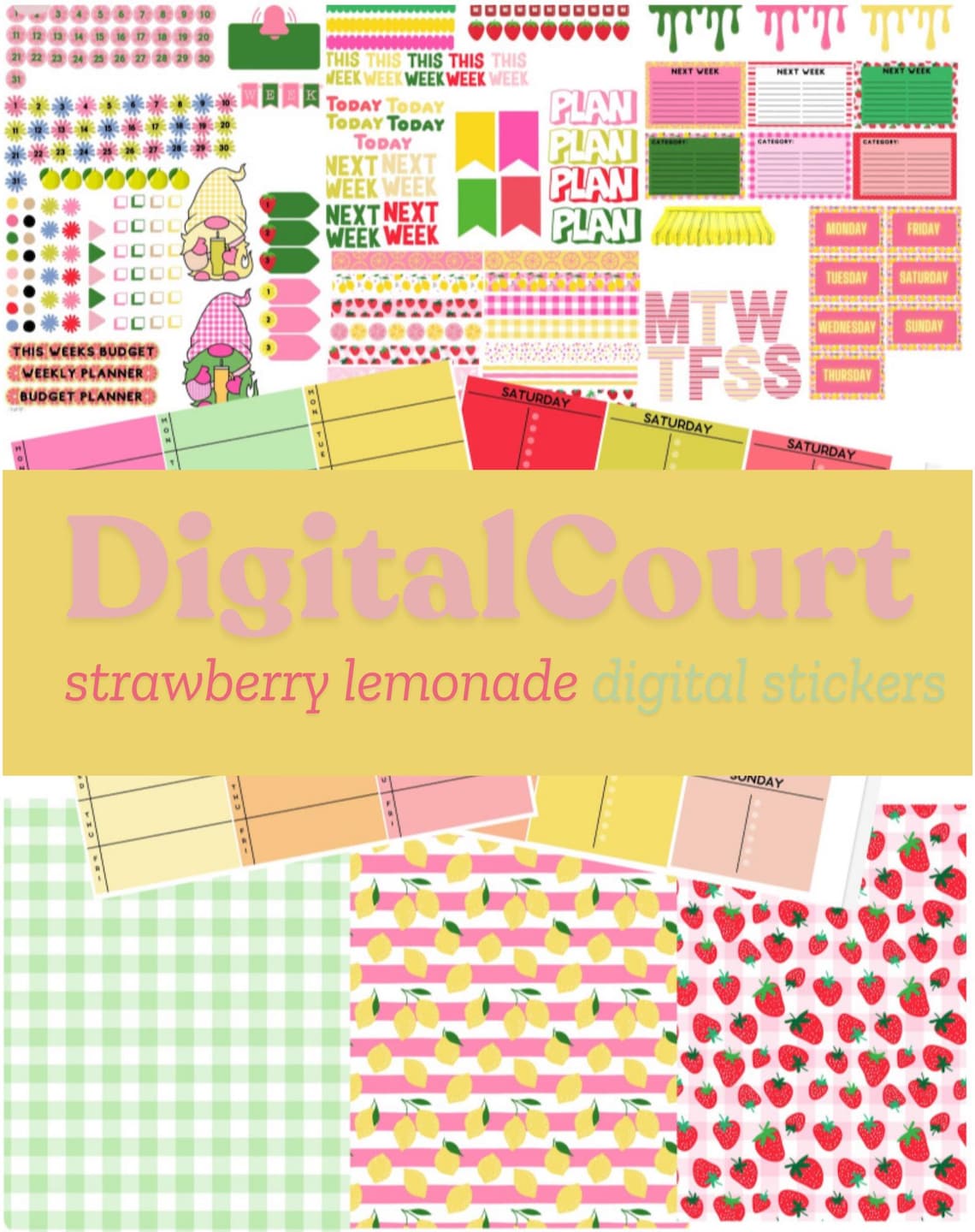 Strawberry Lemonade Bundle - Etsy