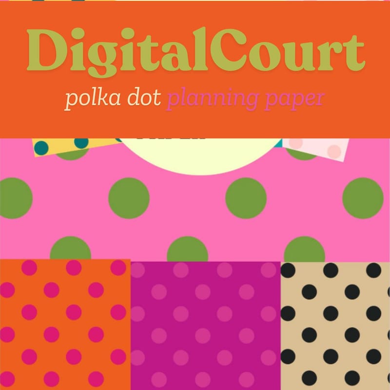 Polka Dot Planner - Etsy