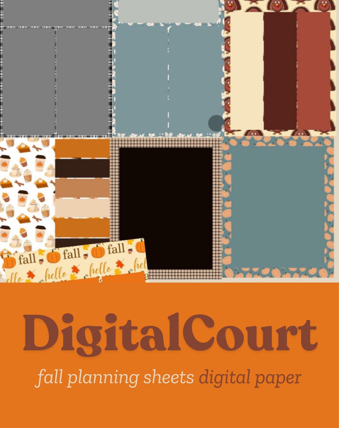 Fall Planning Sheets - Etsy