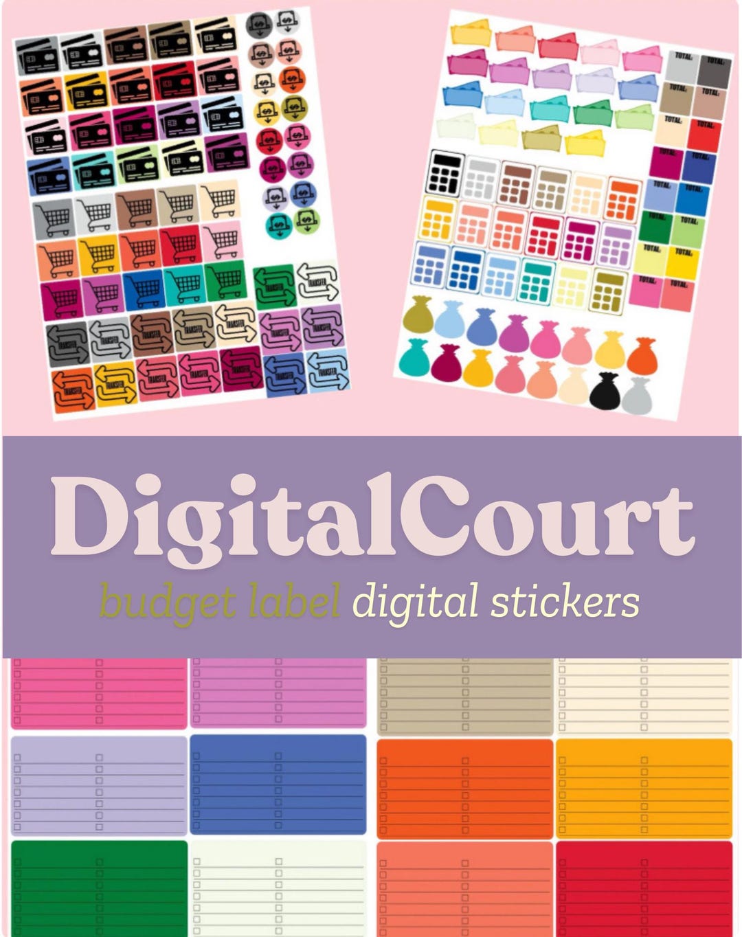 Budget Labels - Etsy