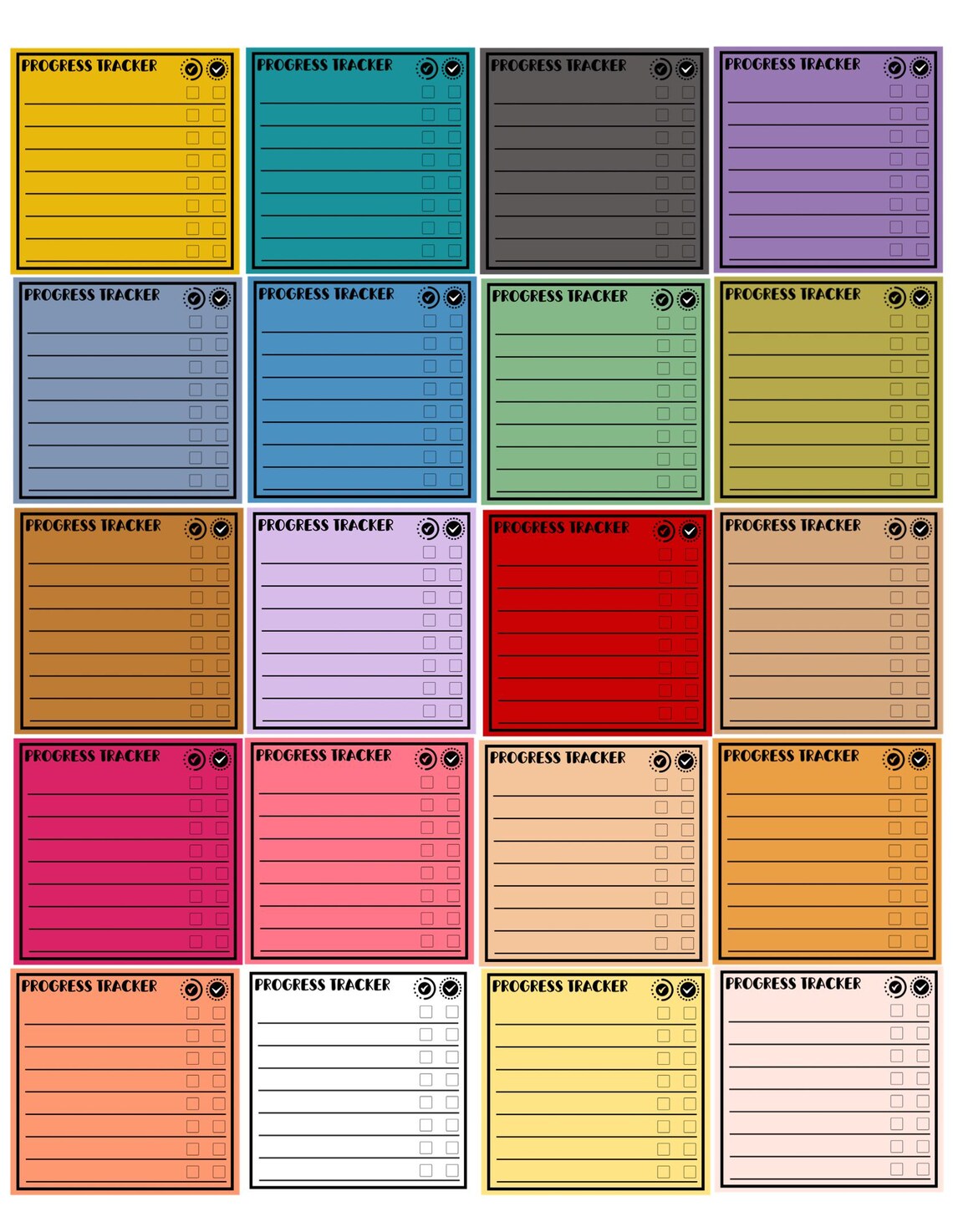 Sticky Note Bundle - Etsy