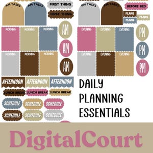 Daily Planning Essentials 2 - Etsy