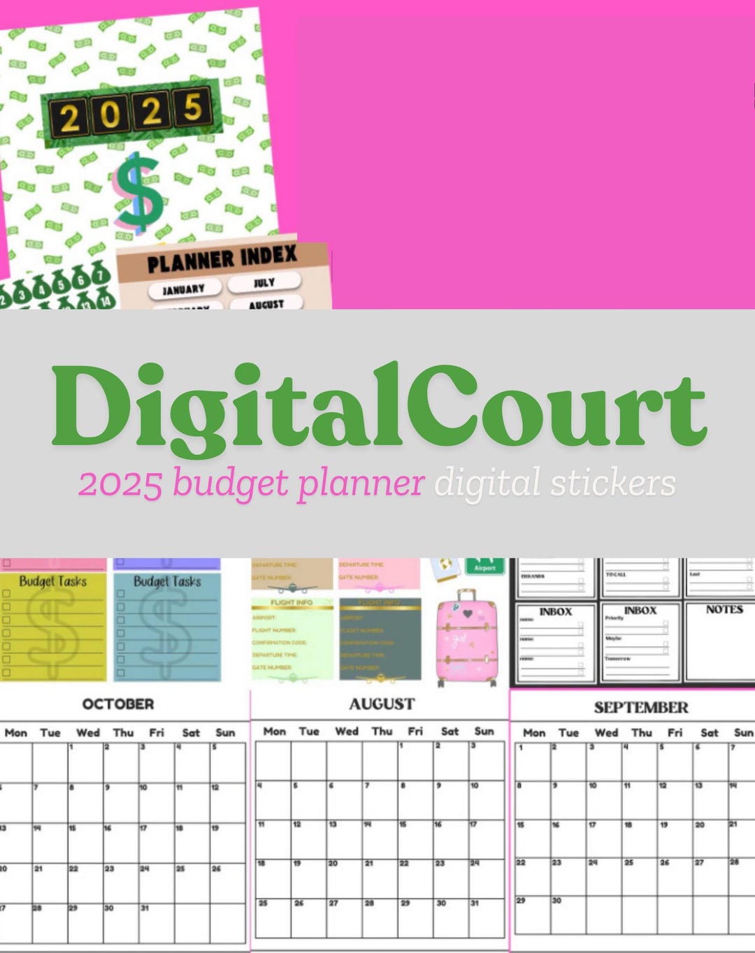 2025 BUDGET Planner - Etsy