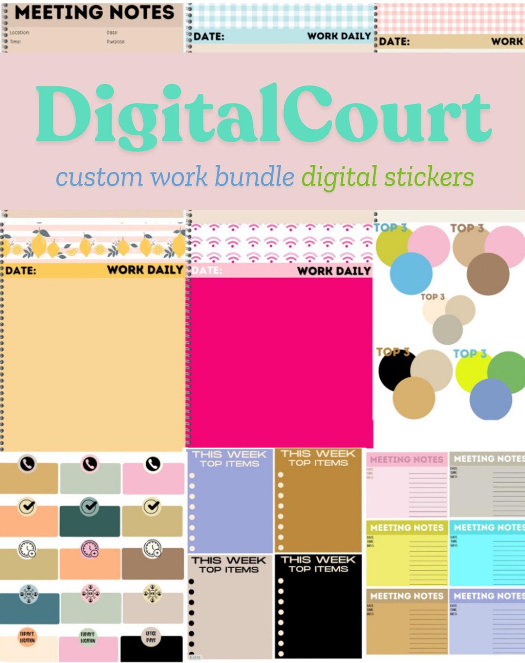 Custom Bundle: WORK Edition - Etsy
