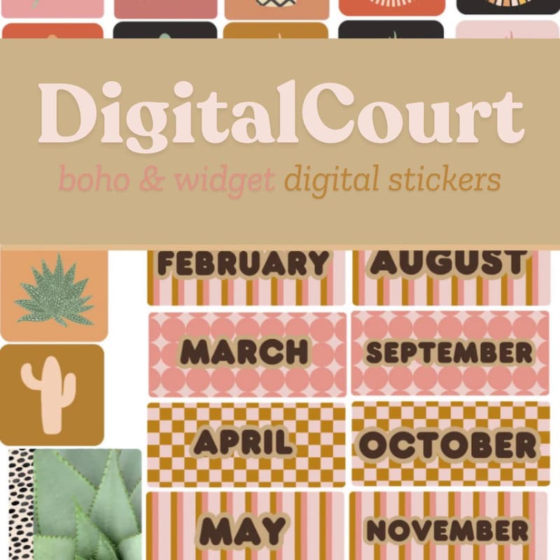 DigitalCourt - Etsy