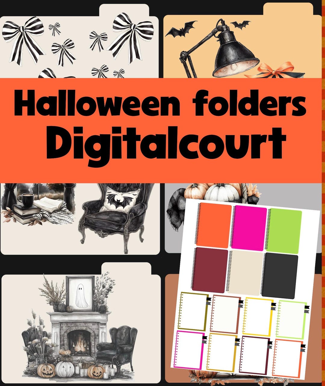 Halloween Goodnotes Folders - Etsy