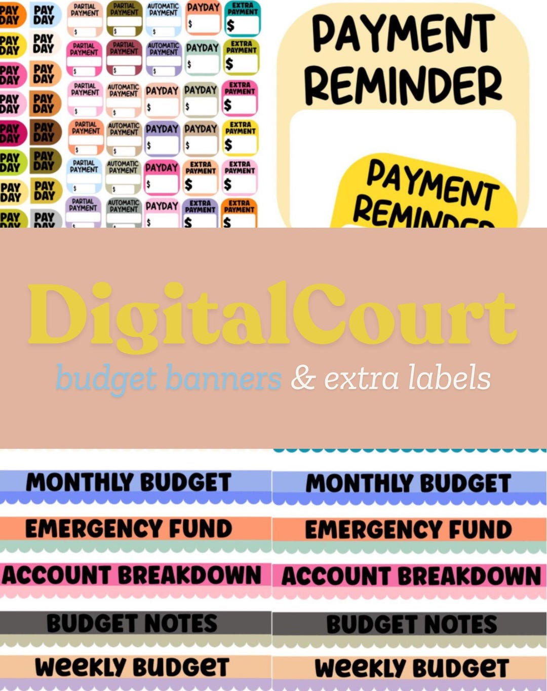 Budget Banners & More - Etsy