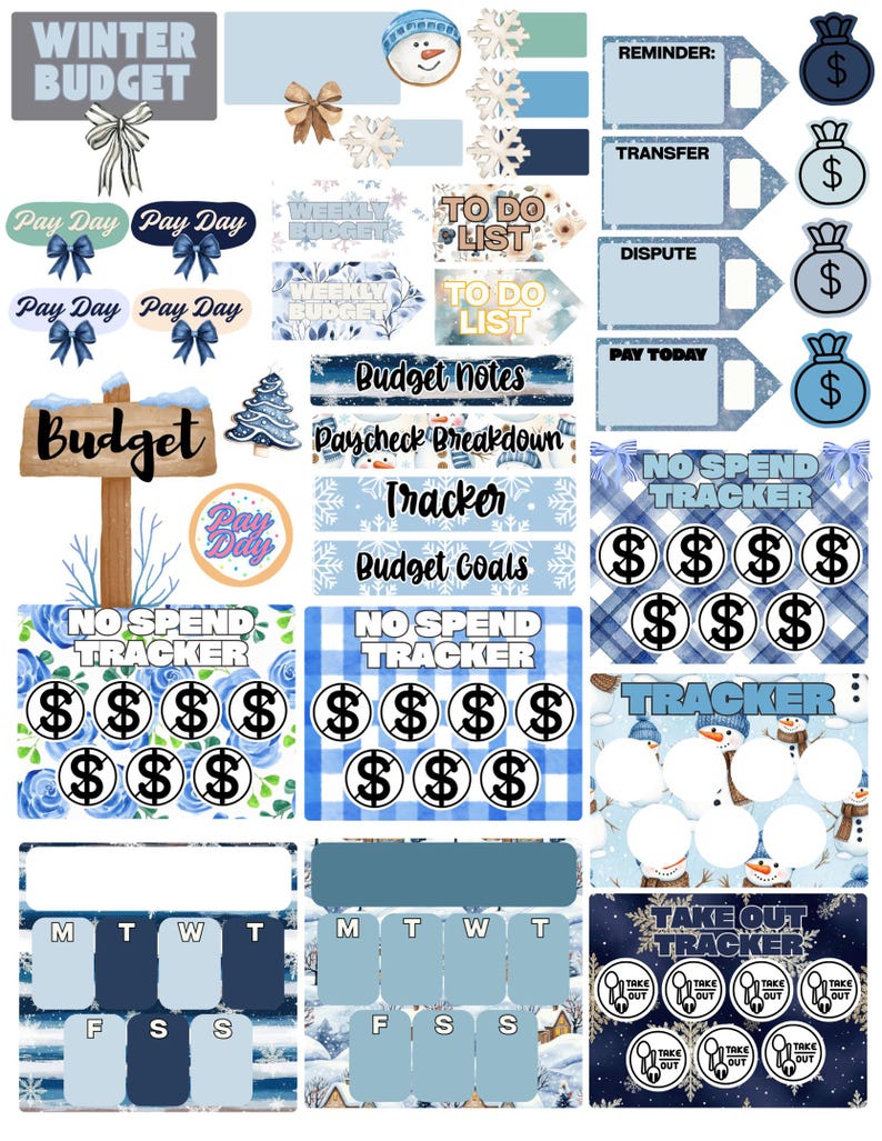 Winter Budget - Etsy