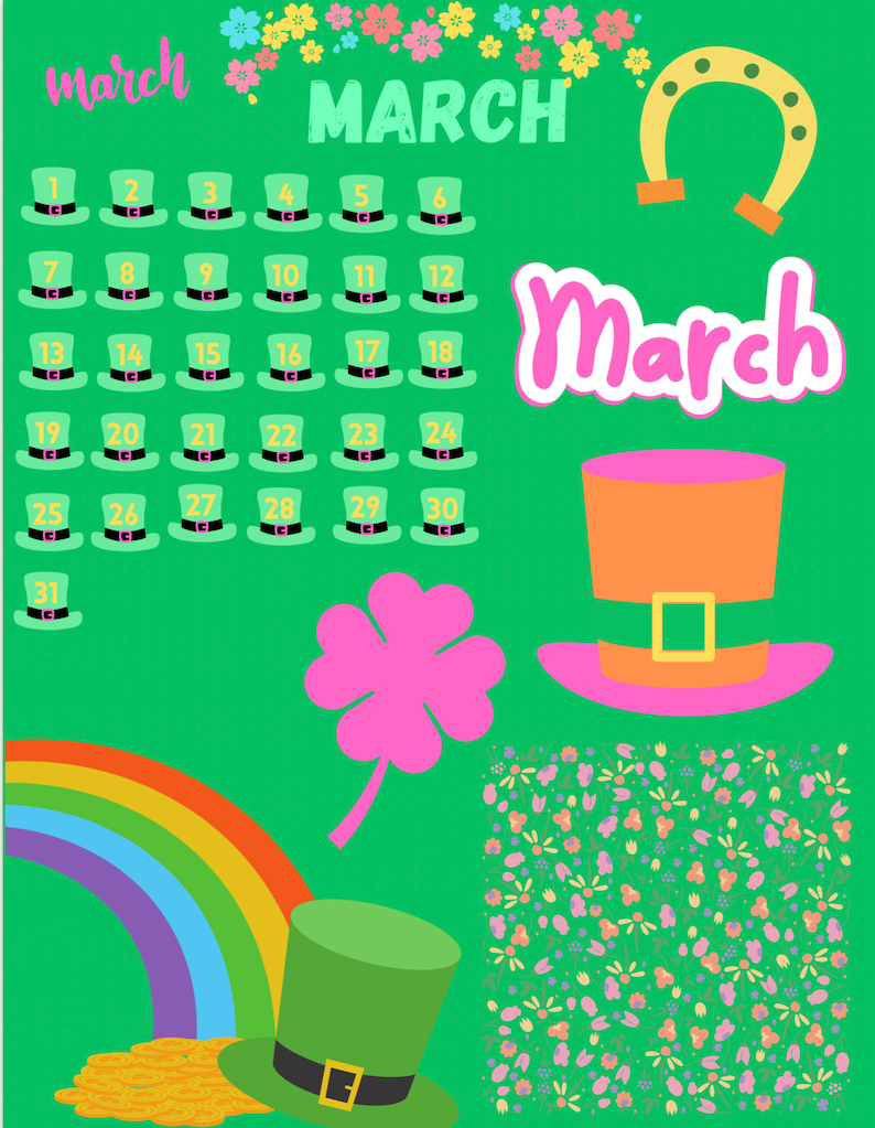 12 Month Date Dot & Sticker Pack - Etsy