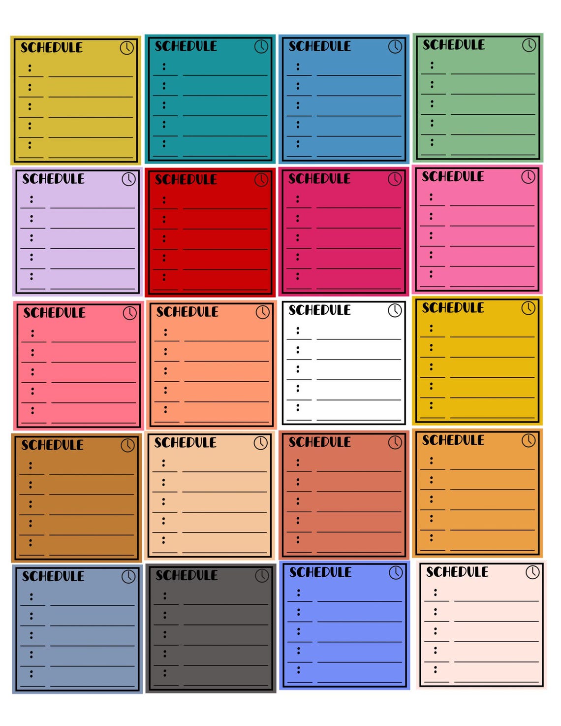 Sticky Note Bundle - Etsy