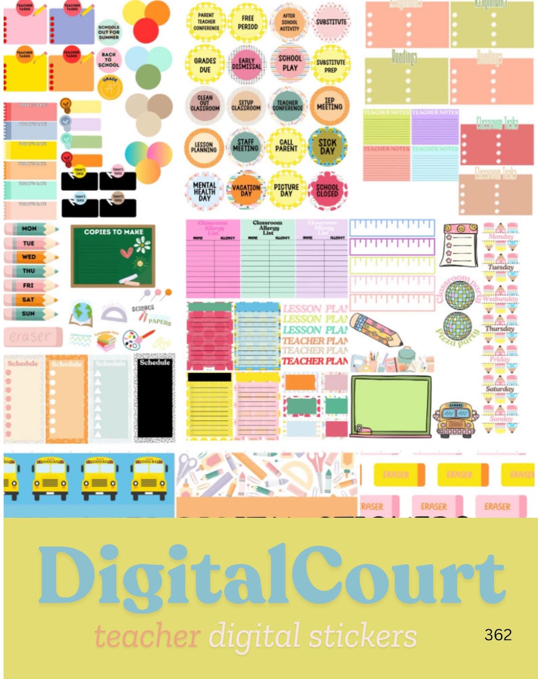 Teacher Planning Bundle - Etsy