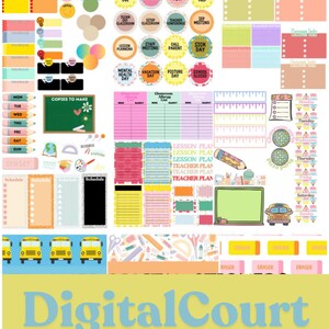 Teacher Planning Bundle - Etsy