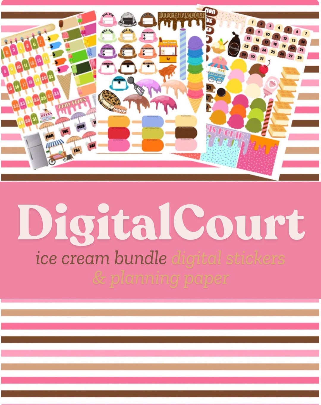 Ice Cream Bundle - Etsy