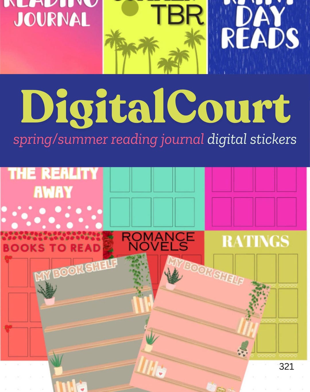 Summer Reading Journal - Etsy