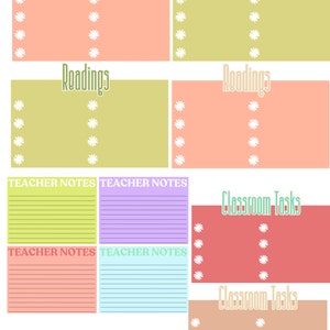 Teacher Planning Bundle - Etsy