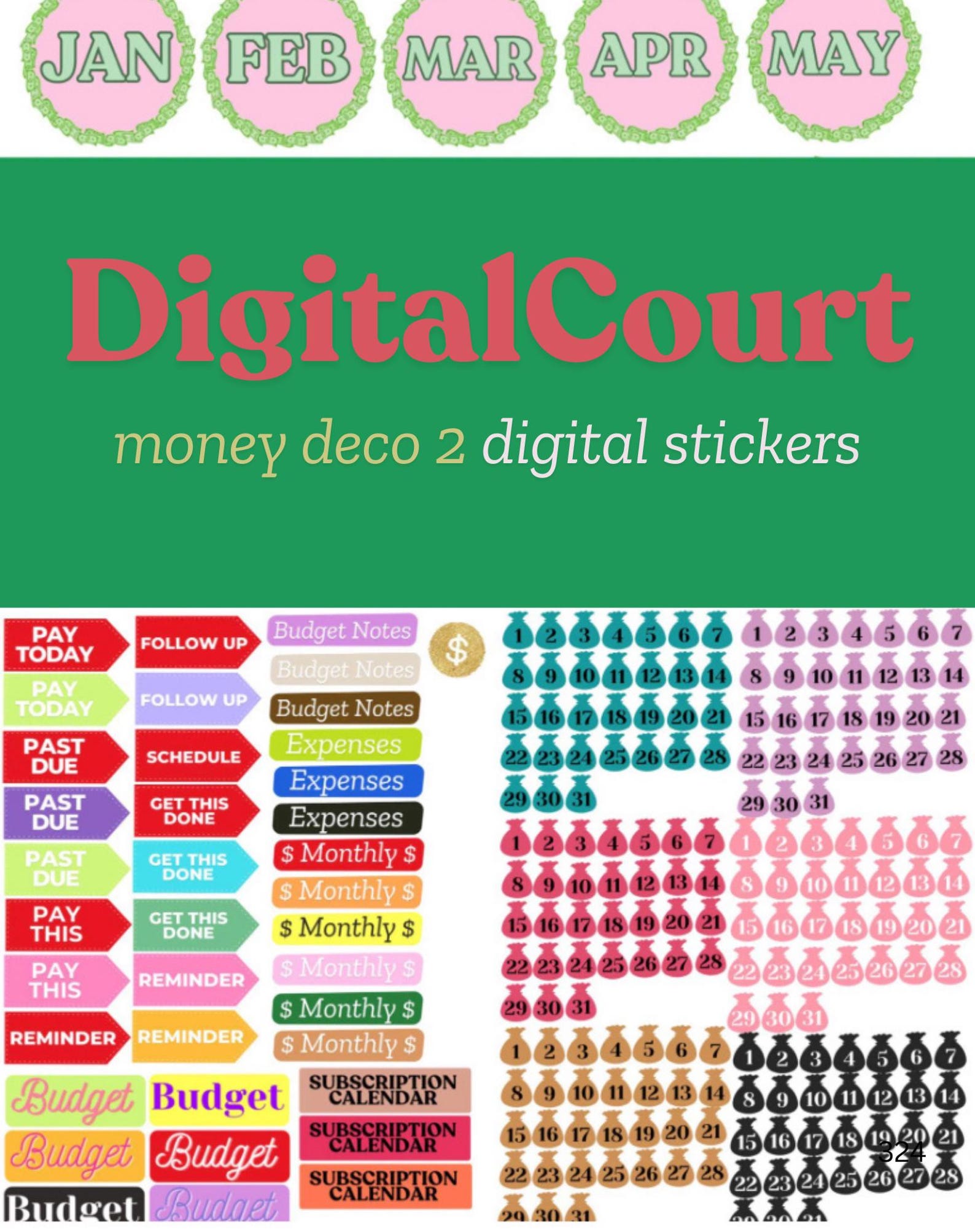 Money Deco 2 - Etsy