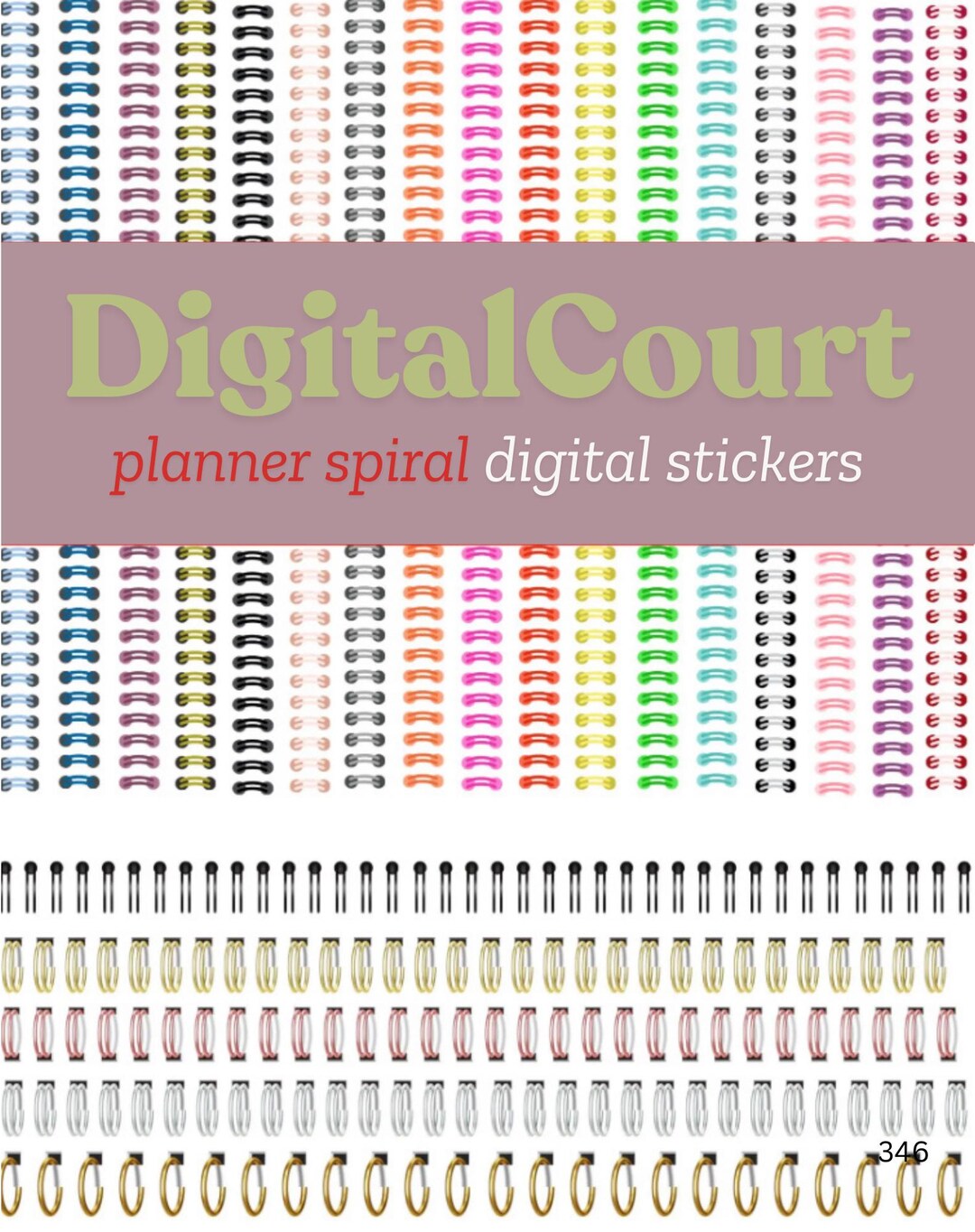 Spiral Stickers - Etsy