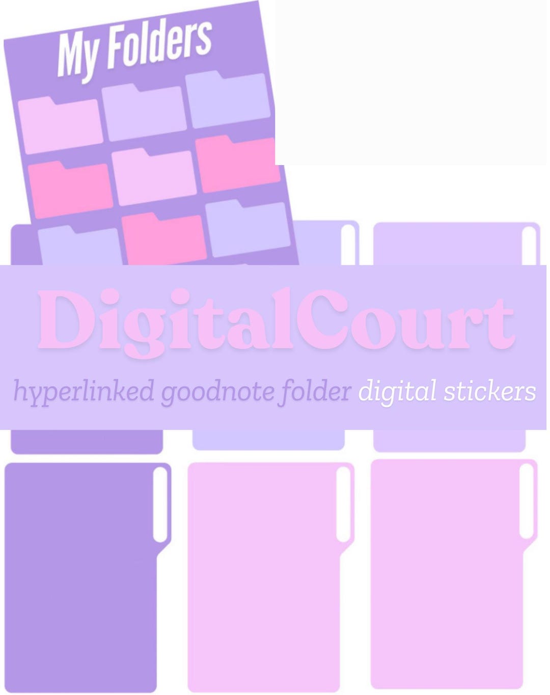 Hyperlinked Goodnotes Folders - Etsy