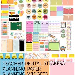 Teacher Planning Bundle - Etsy