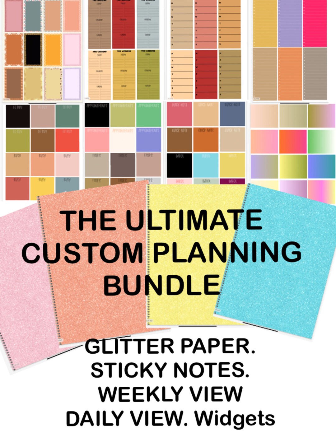 Ultimate Custom Planning Bundle - Etsy