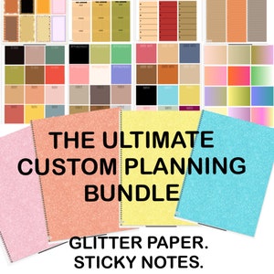 Ultimate Custom Planning Bundle - Etsy