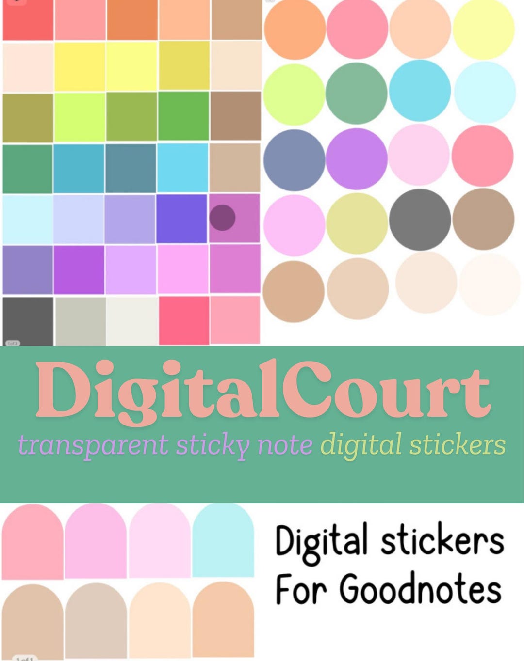 Transparent Sticky Notes - Etsy