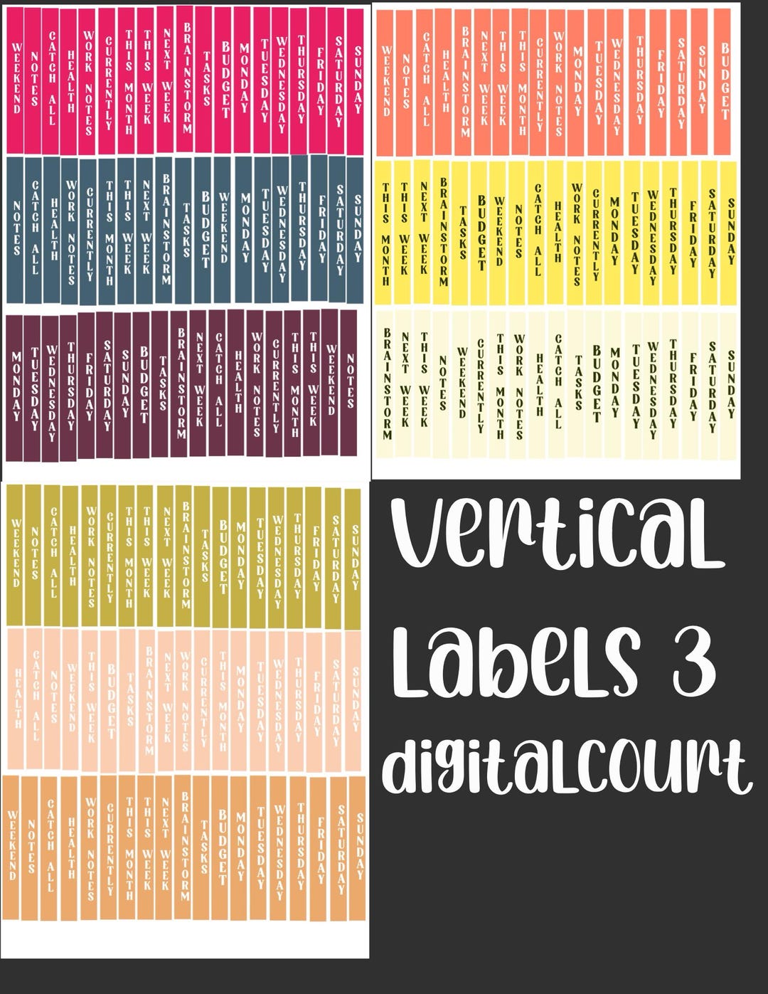 Vertical Labels 3 - Etsy