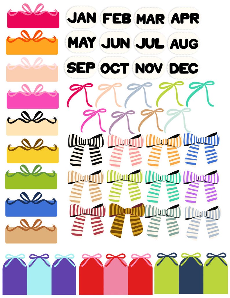 Bow Labels - Etsy