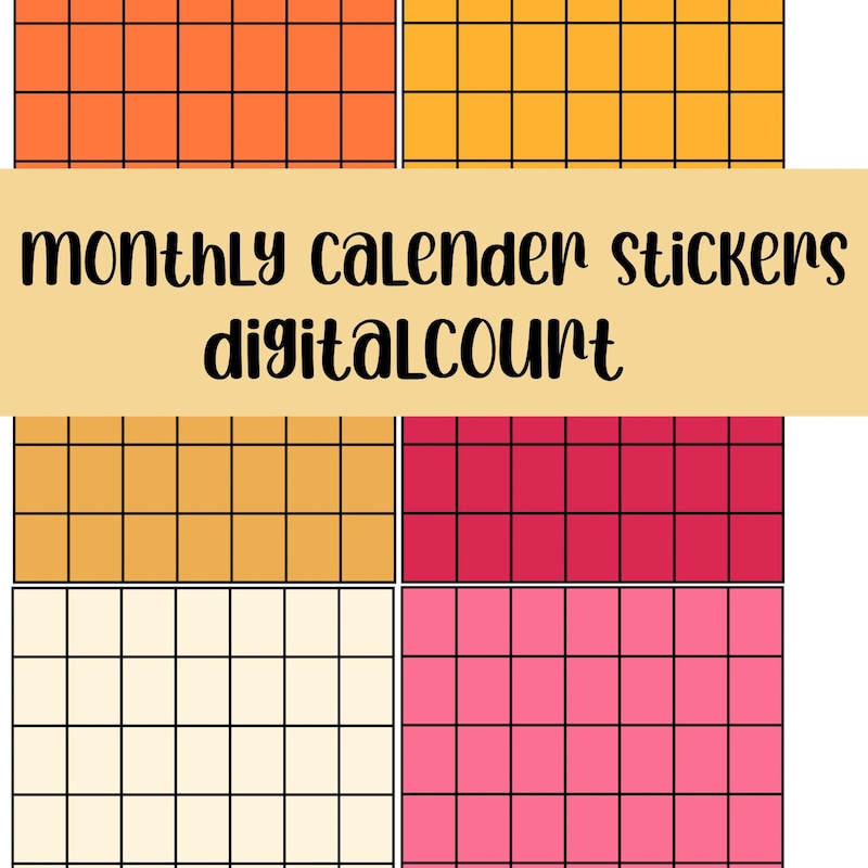 Digital Stickers - Etsy