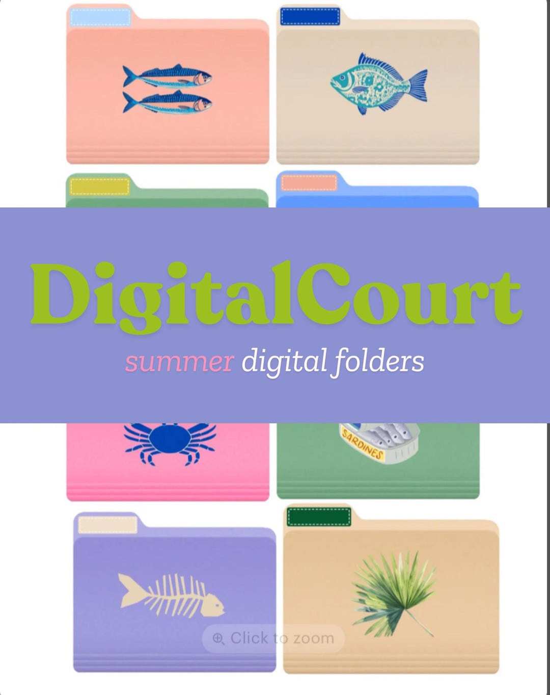 Summer Folders - Etsy