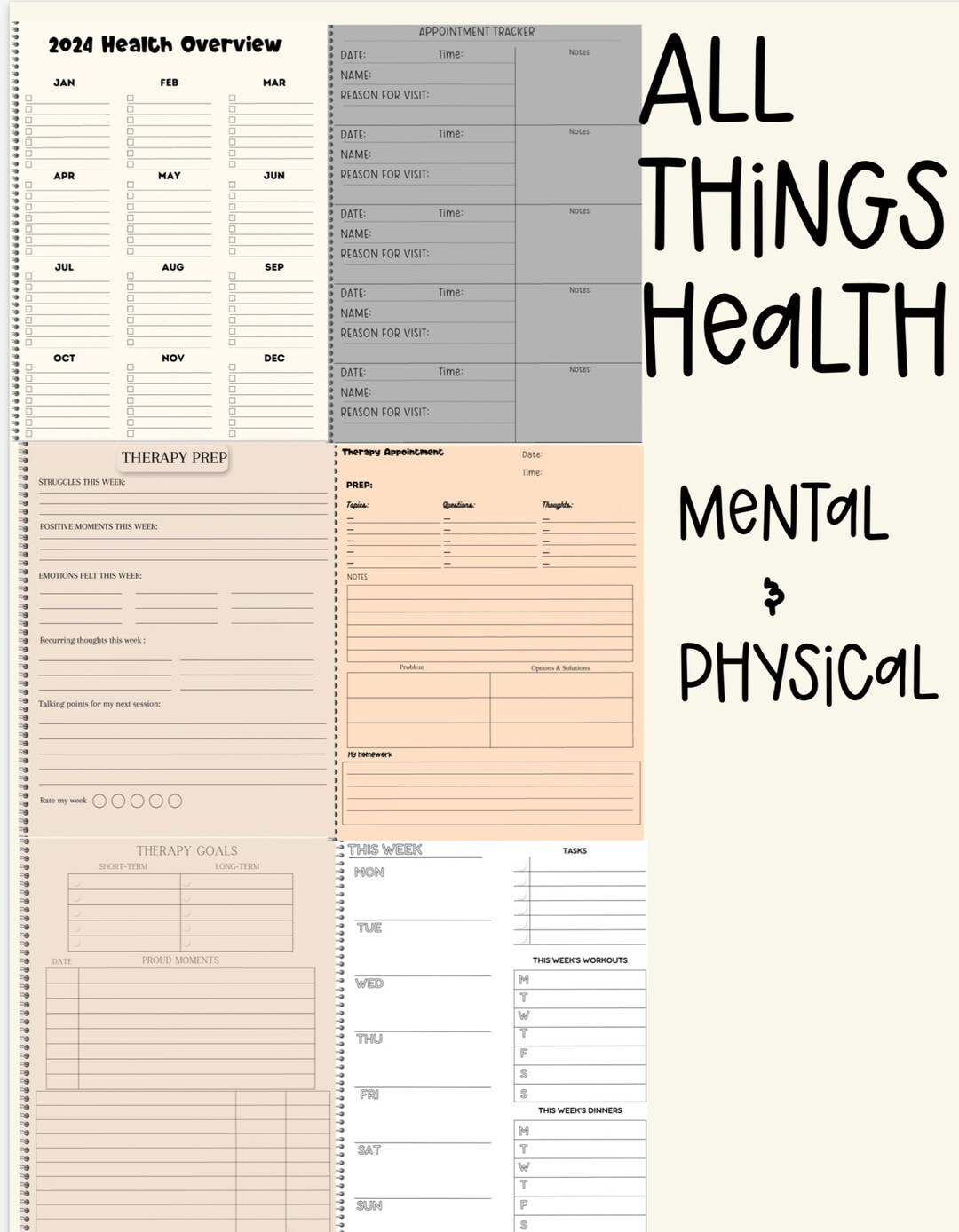 All Things Health - Etsy