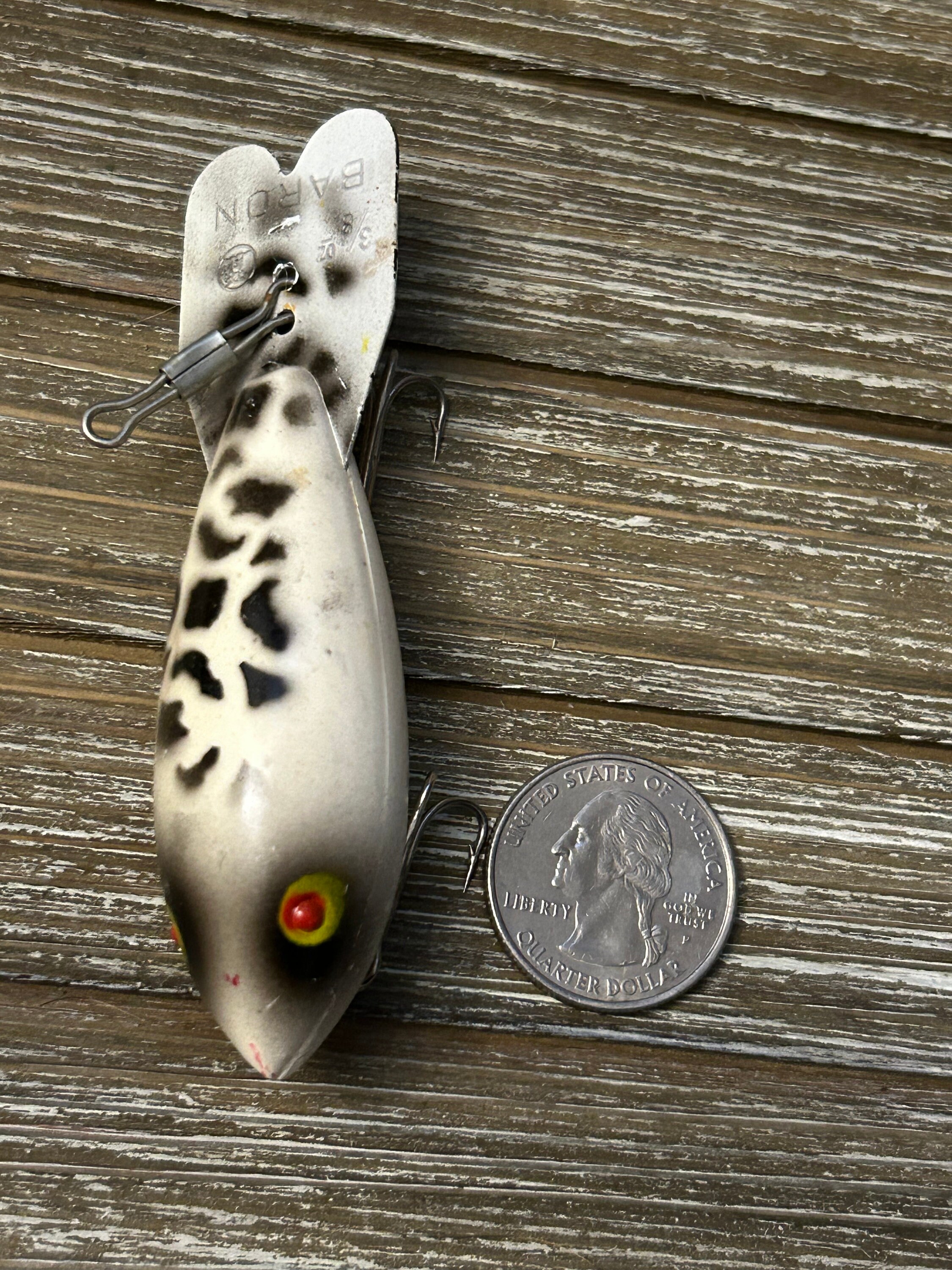 Vintage Baron Fishing Lure - Etsy