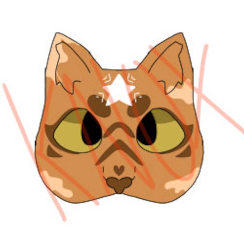 Orange Cat Mask Therian - Etsy