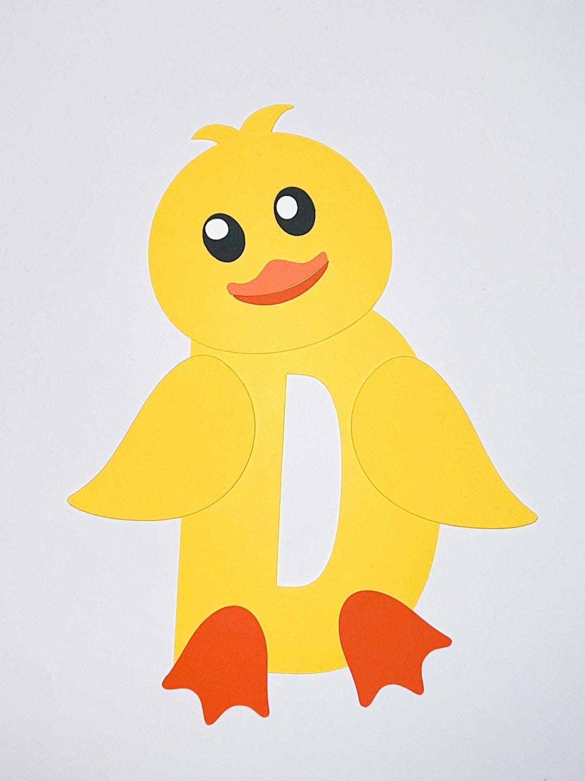 Duck Alphabet Craft Kit: Letter D Activity - Etsy