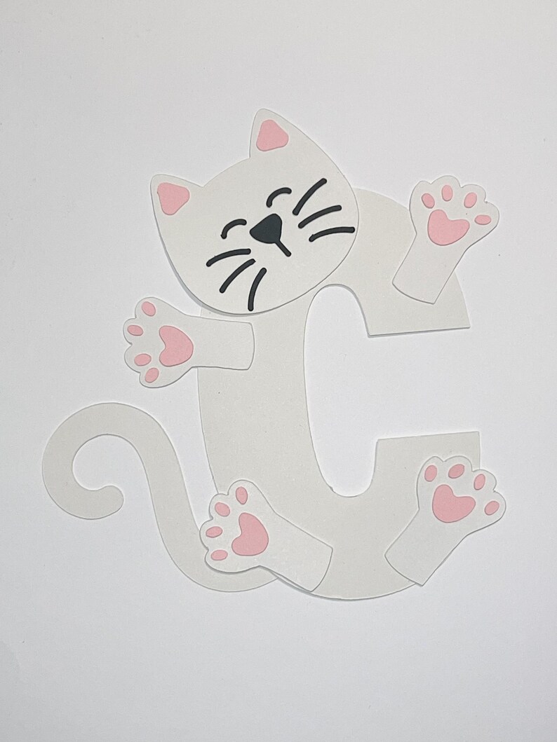 Cat Alphabet Craft Kit: Letter C Activity - Etsy