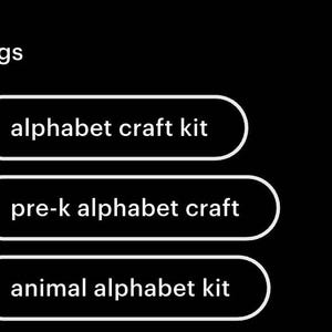 Horse Alphabet Craft Kit: Letter H Activity - Etsy