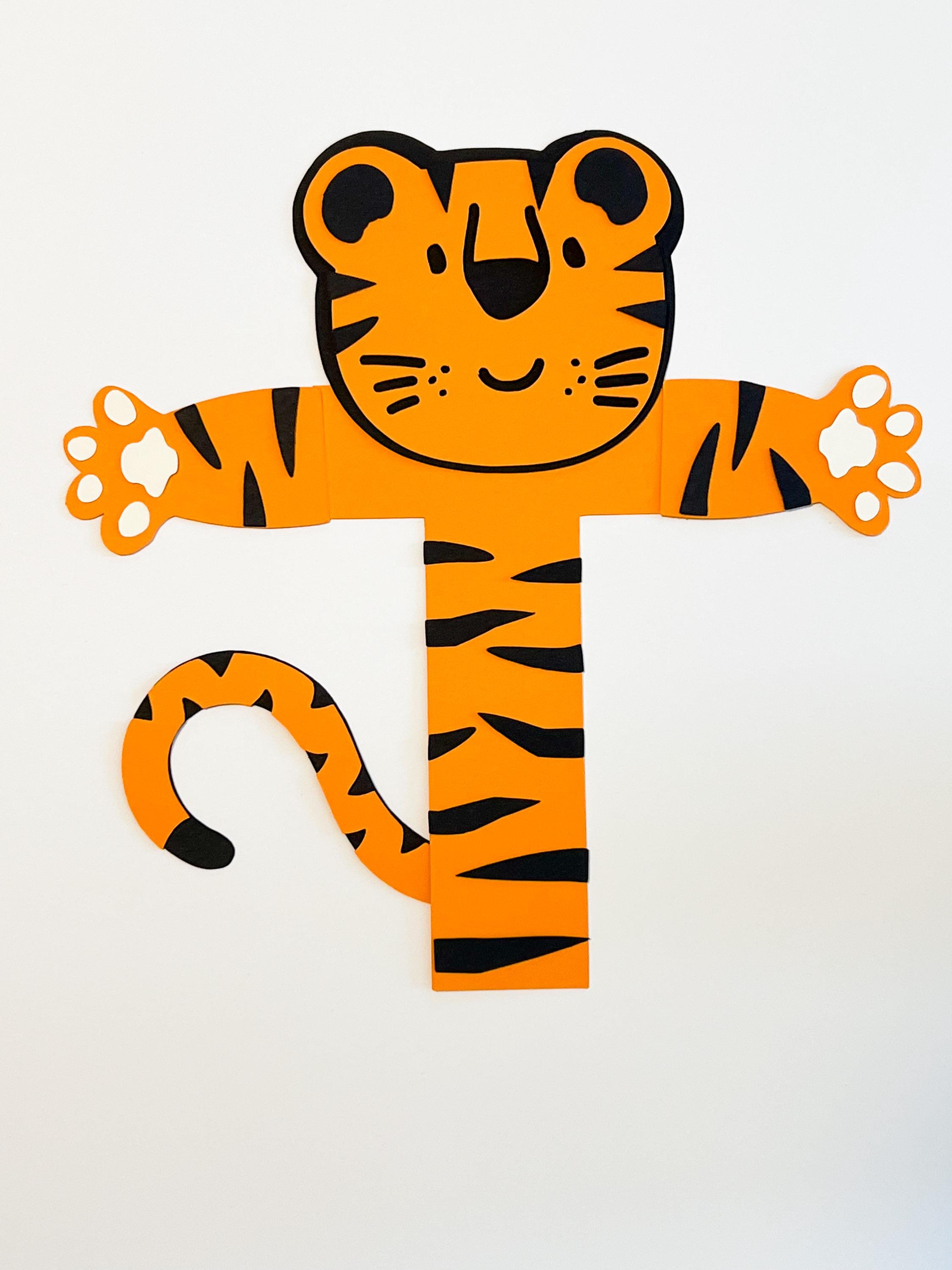 Tiger Alphabet Craft Kit: Letter T Activity - Etsy