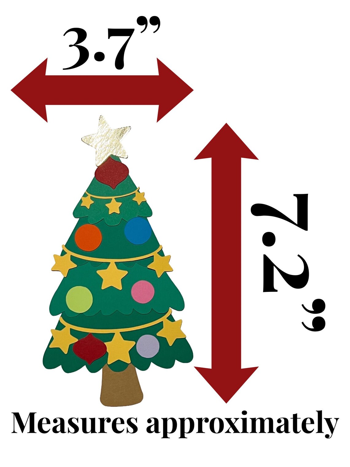 Christmas Tree Craft Kit | Kids DIY Holiday Activity - Etsy