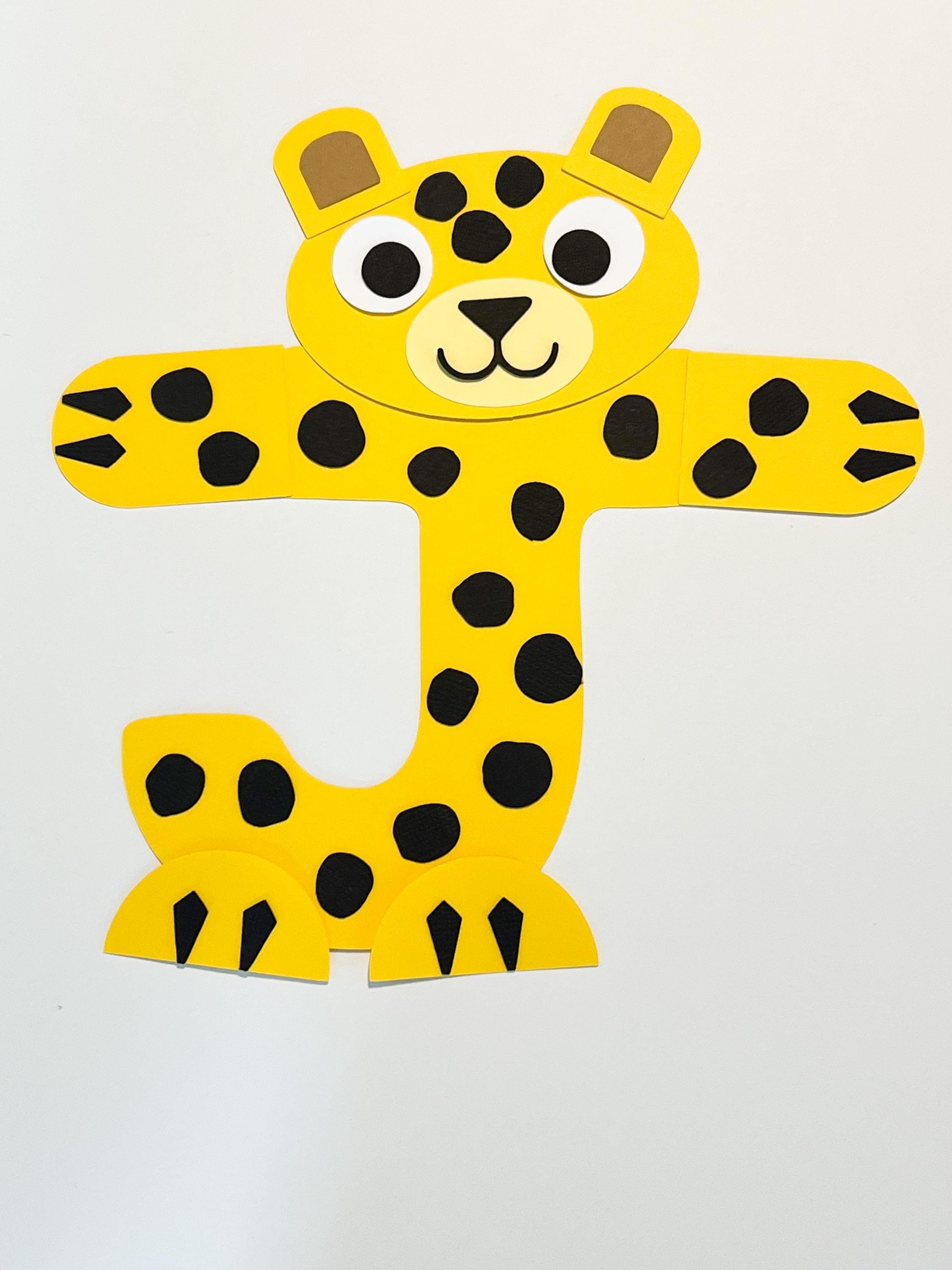 Jaguar Alphabet Craft Kit: Letter J Activity - Etsy