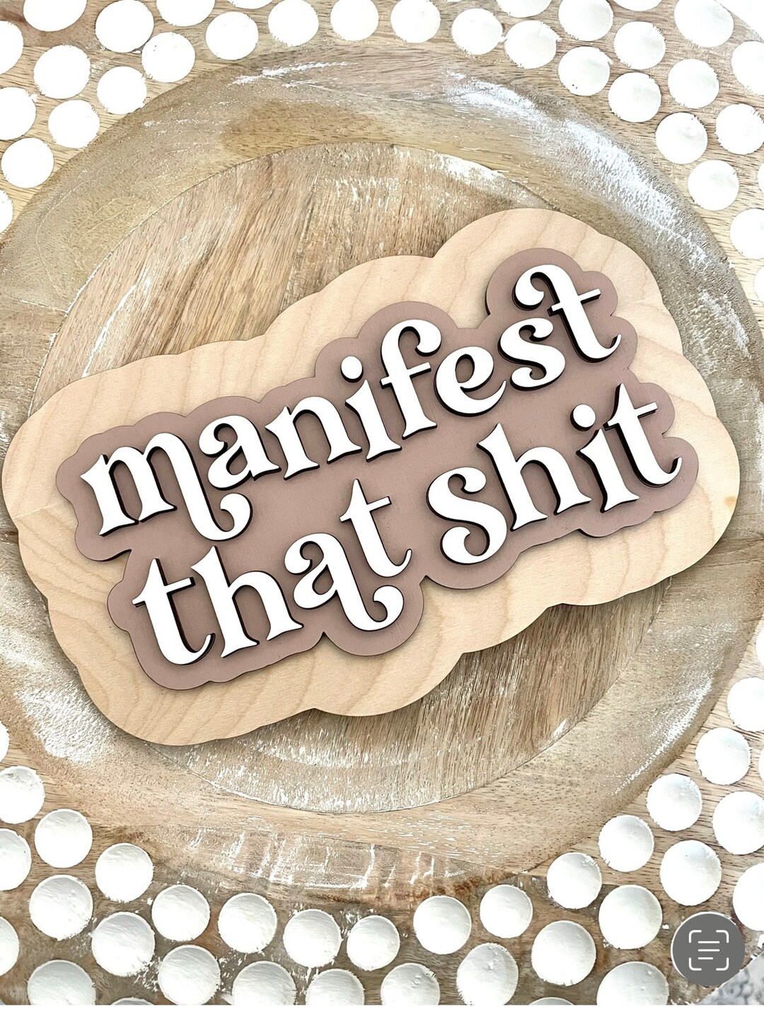 Manifest That Shit SVG Sign Glowforge File| Office Sign Digital File - Etsy