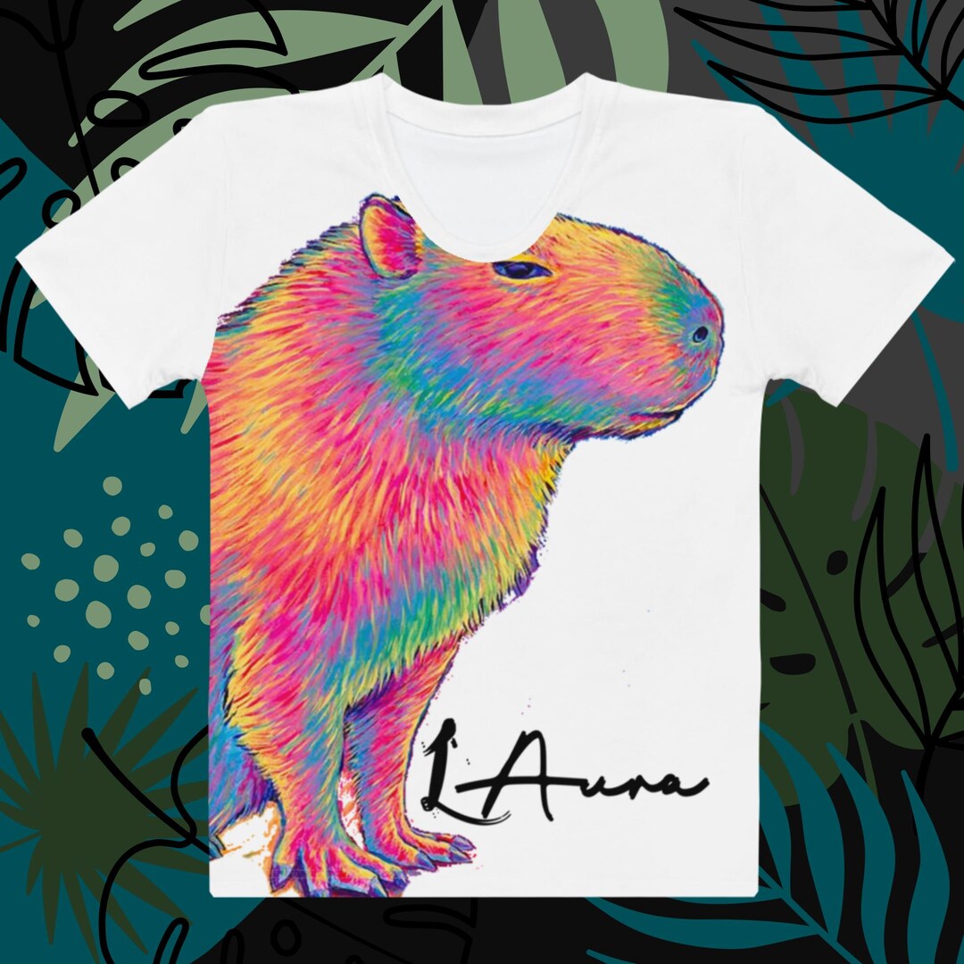L'aura Capybara Allover-print Großer Druck ewigermungocraft - Etsy