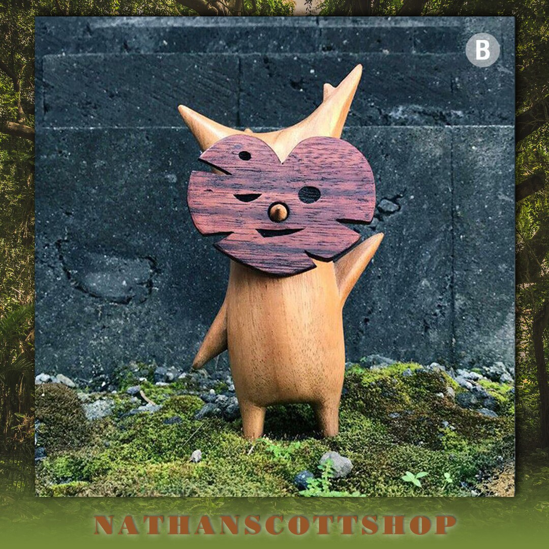 Korok Love Resin Statue Clay Korok Figurines Breath of the - Etsy