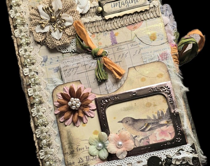 Chunky Junk Journal • Handmade Ephemera Notebook, 150+ Pages - Etsy