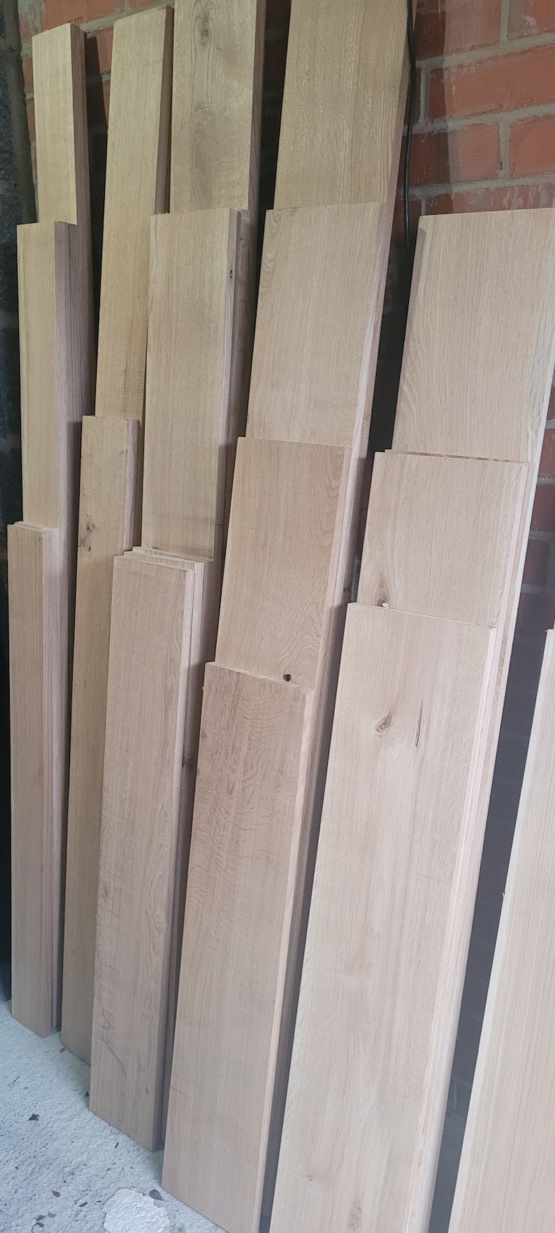 Oak Boards: Planed Solid Hardwood, 20mm Thick, Kiln Dried - Etsy UK